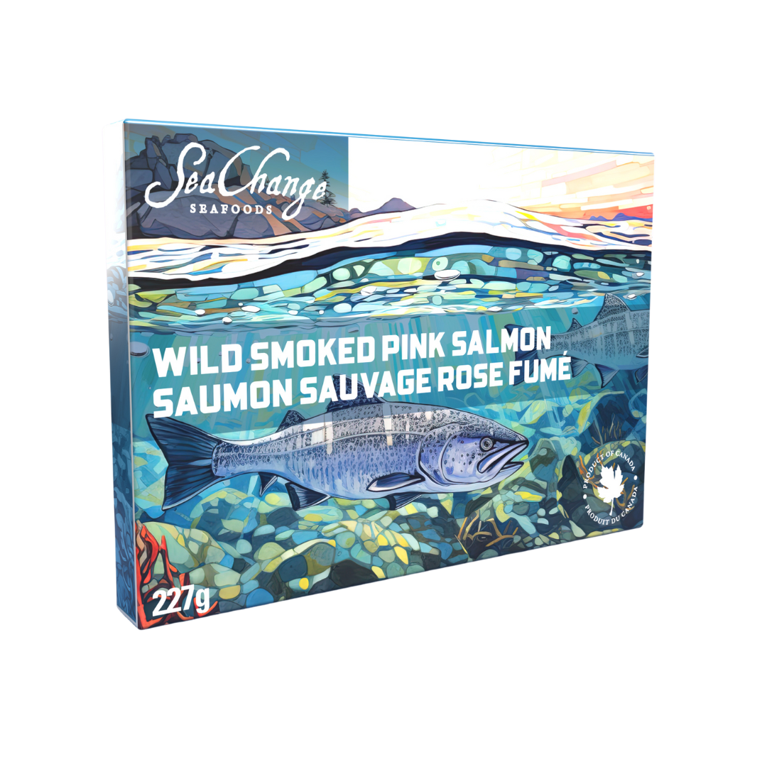 Box of Smoked Pink Salmon – SeaChange Seafoods